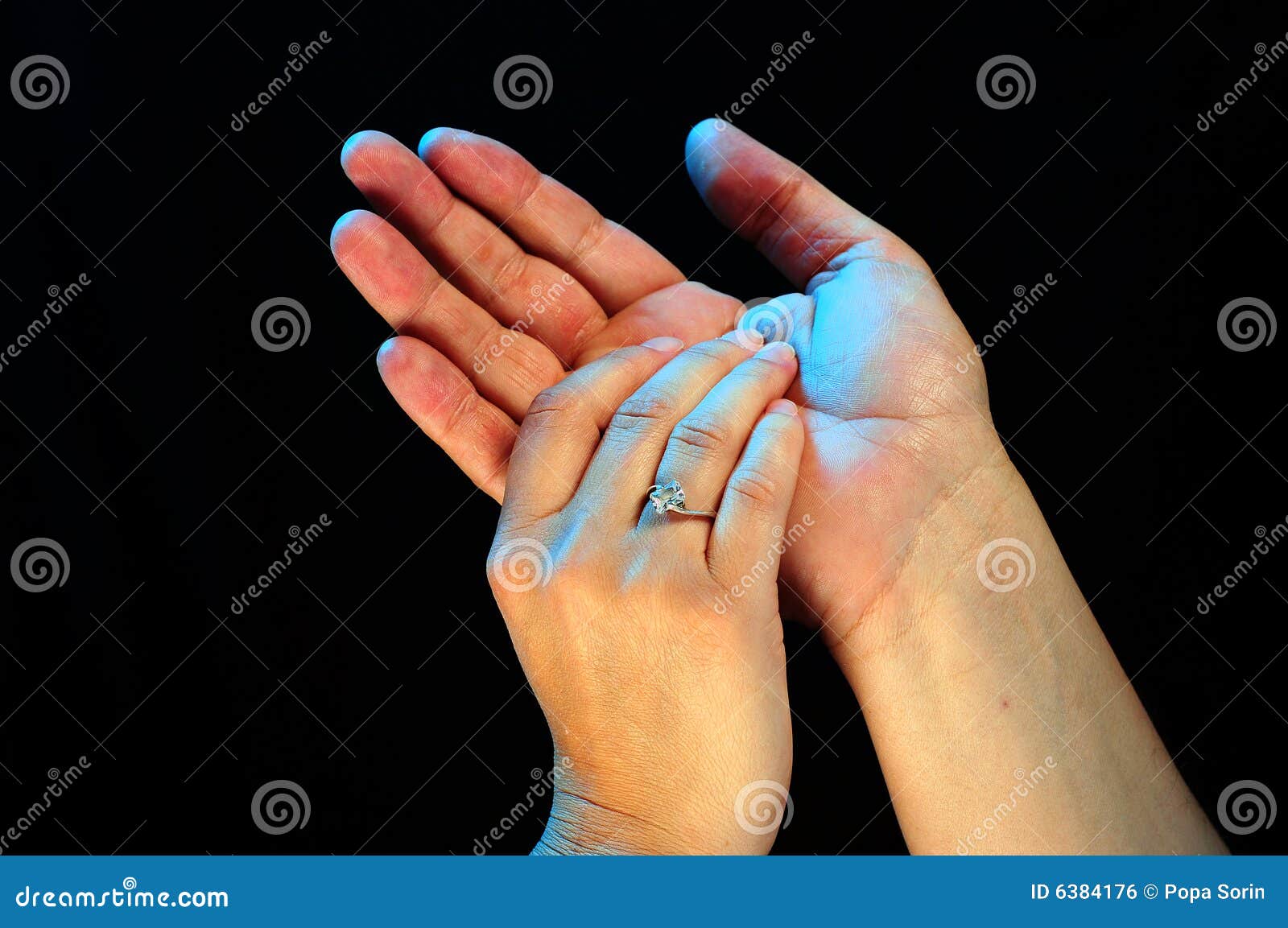Caring Hands stock photo. Image of person, pile, model - 6384176