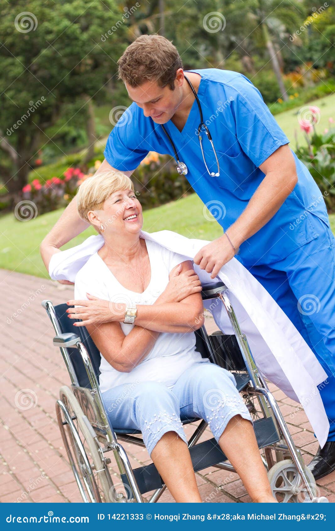 Caring medical staff stock image. Image of caucasian - 14221333