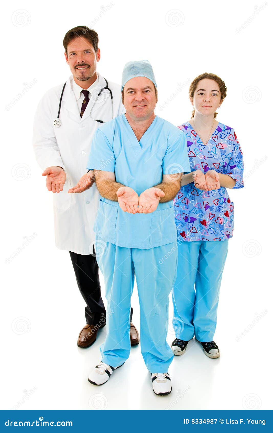 Caring Medical Team stock image. Image of group, medical - 8334987