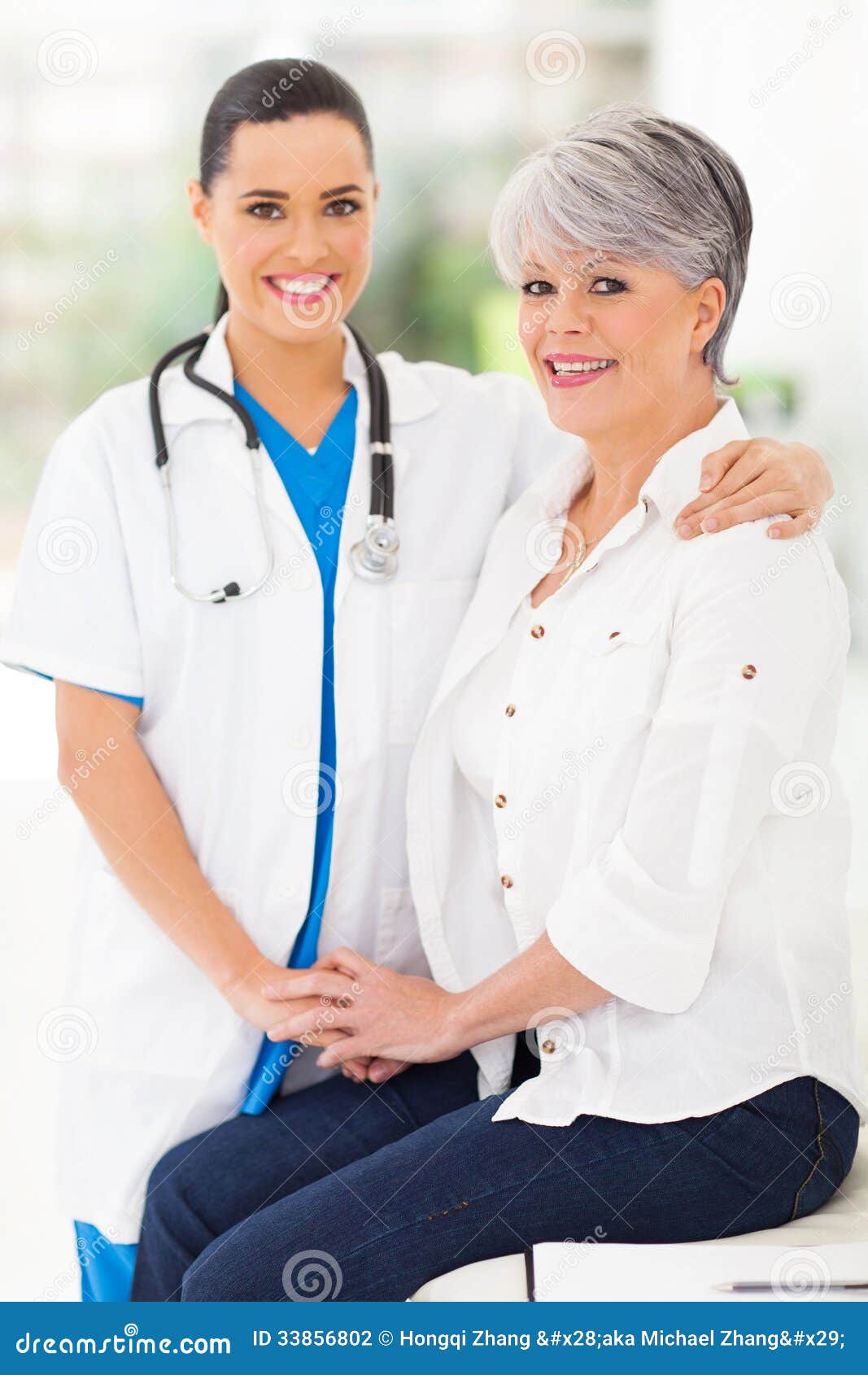 Caring Nurse Patient Stock Photography - Image: 33856802
