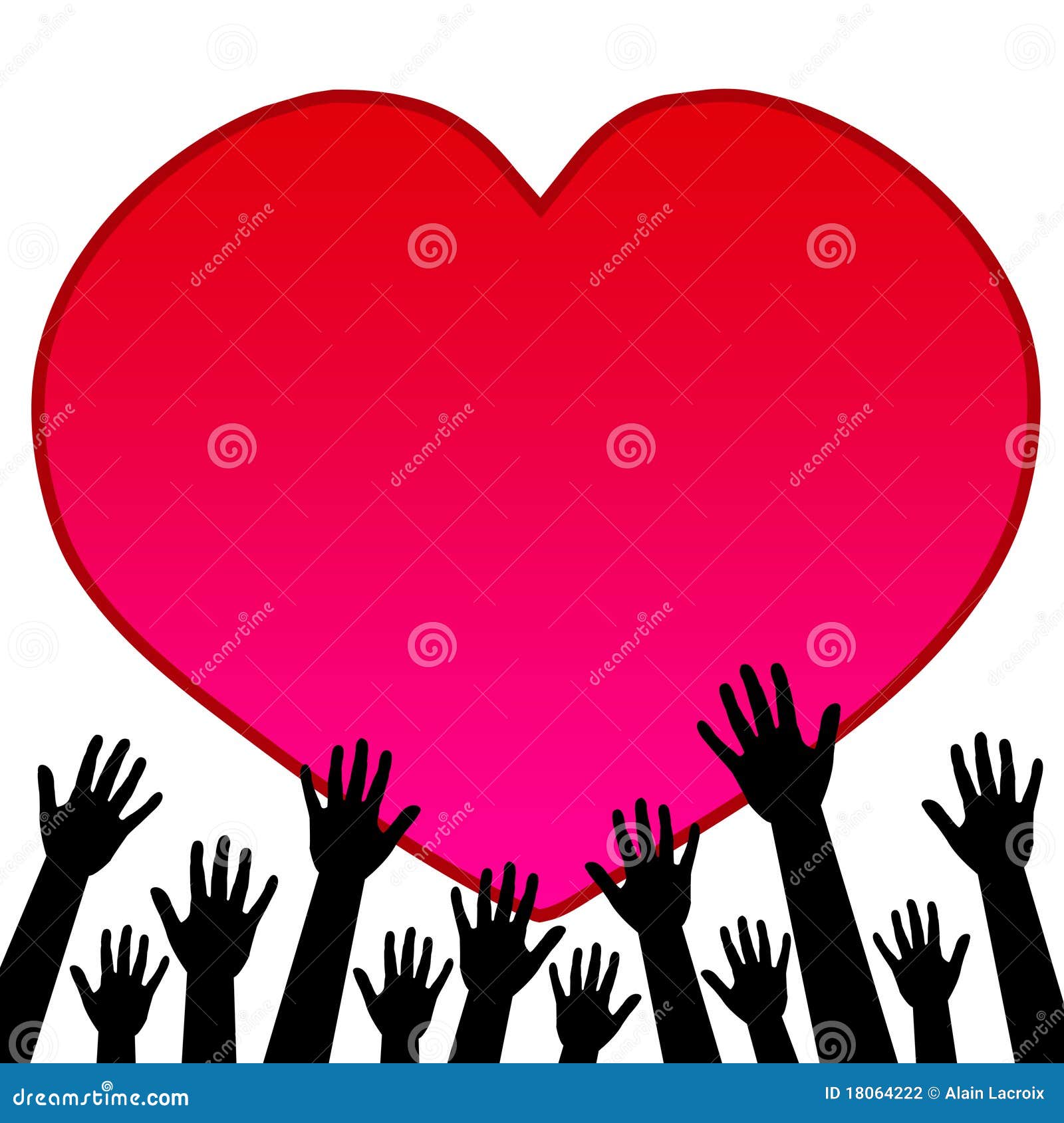 Caring people stock illustration. Illustration of assist - 18064222