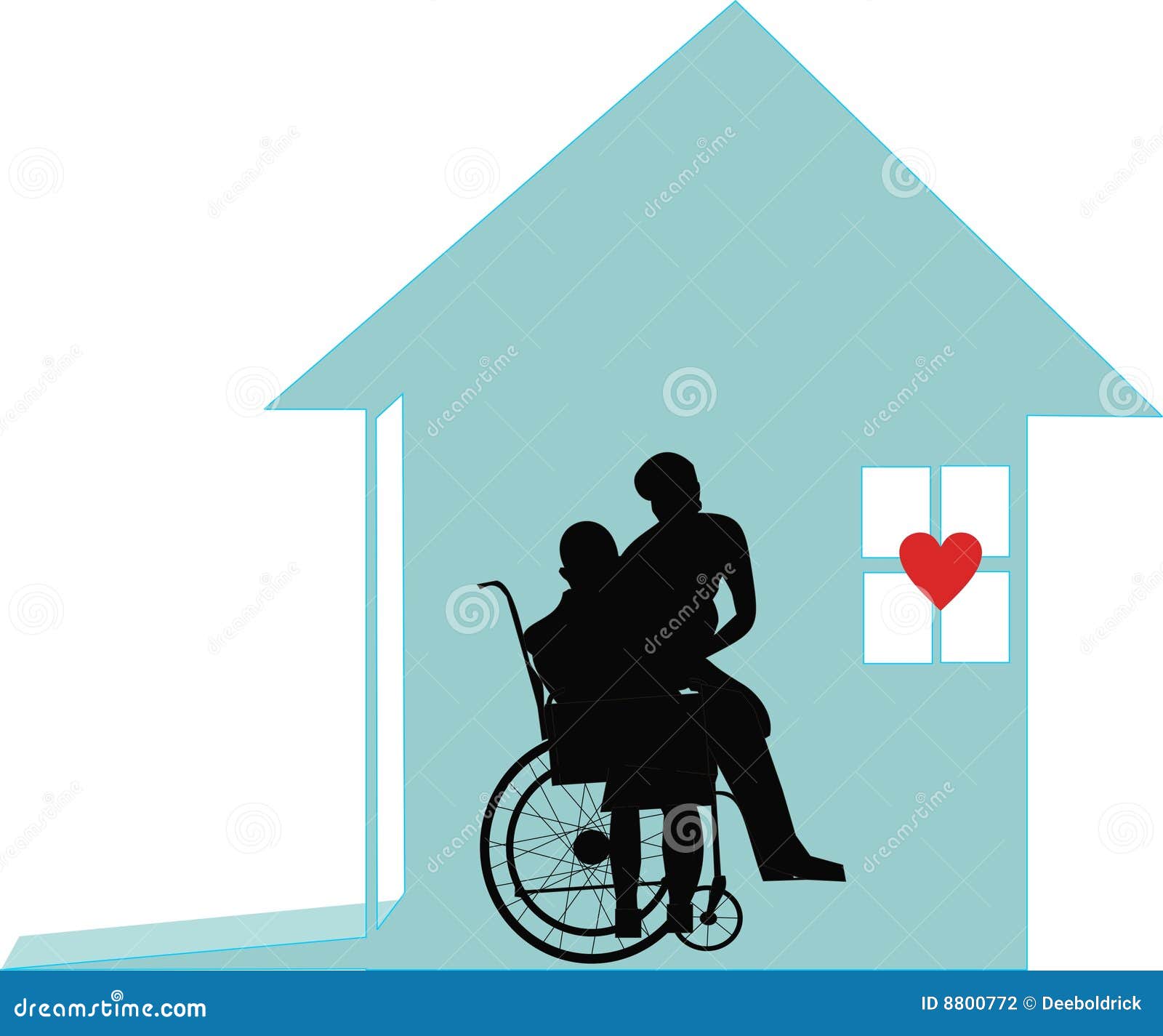 Caring For Seniors, Helping Moving Around. Elderly Care. Vector ...