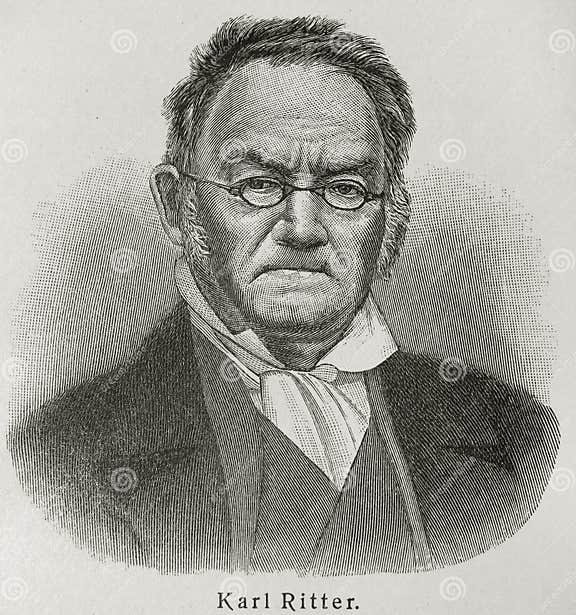Carl Ritter editorial stock image. Illustration of history - 20431179
