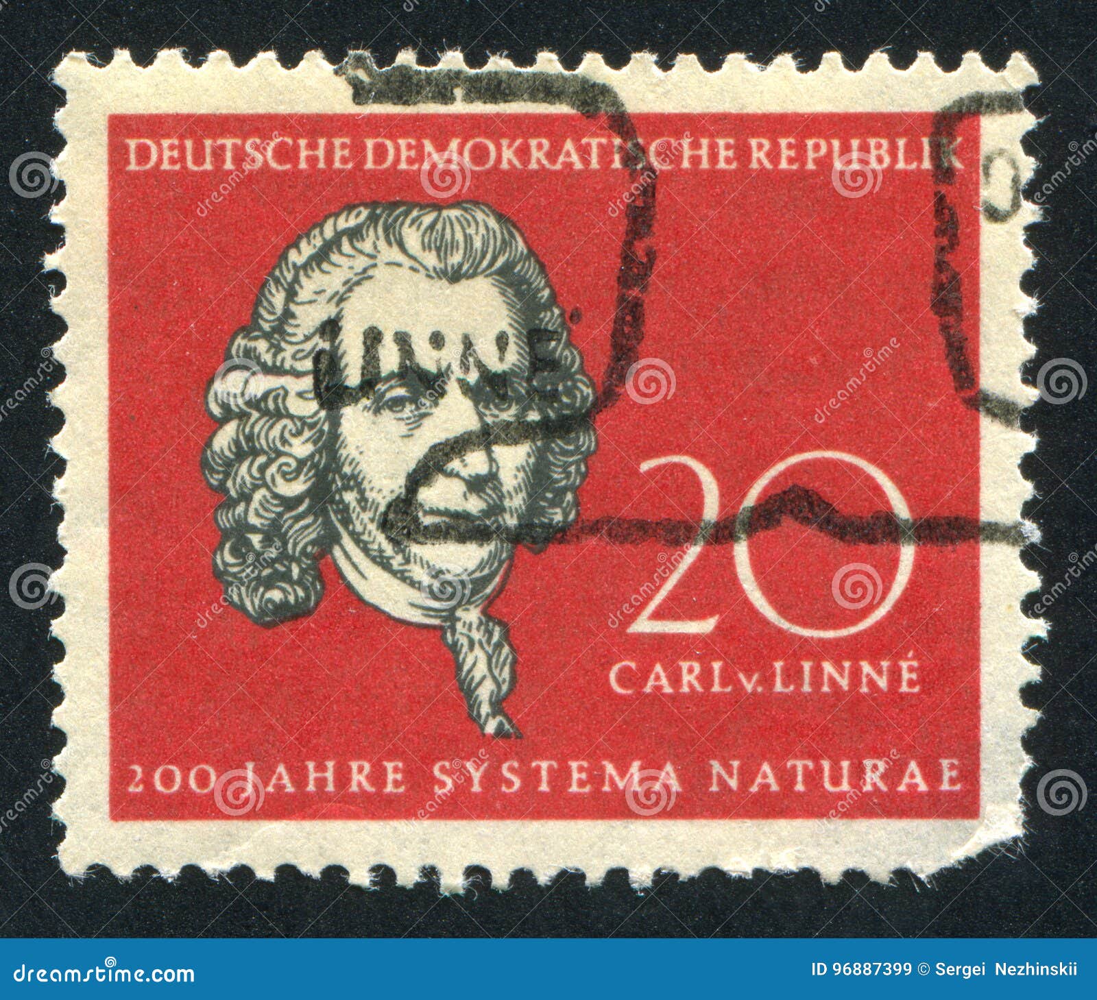 Carl von Linne image stock éditorial. Image du visage - 96887399