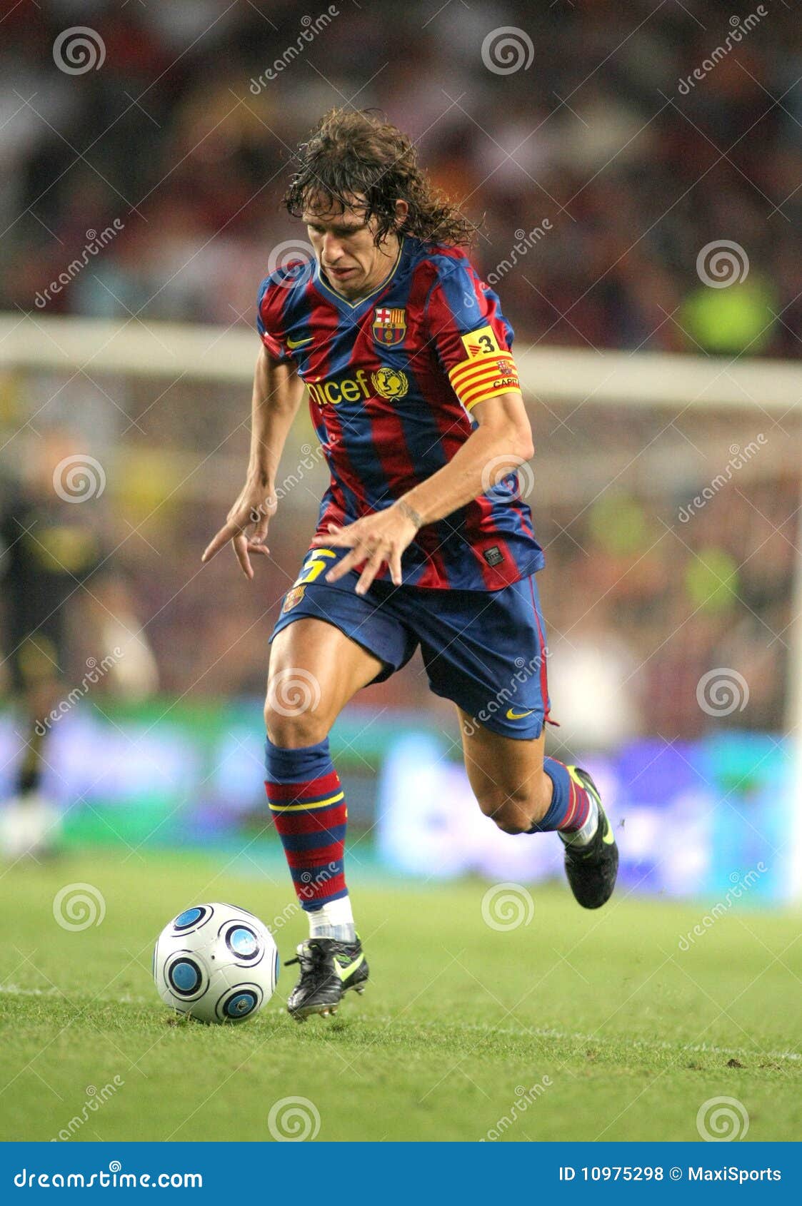Carles puyol redaktionell arkivfoto. Bild av kapten, spelare - 10975298