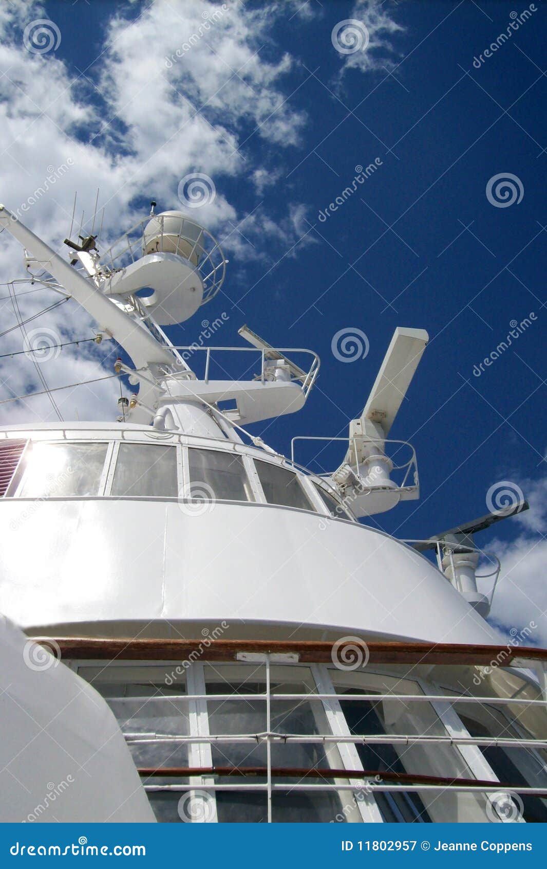 Carlinga Del Barco De Cruceros. Imagen de archivo - Imagen de escalas ...