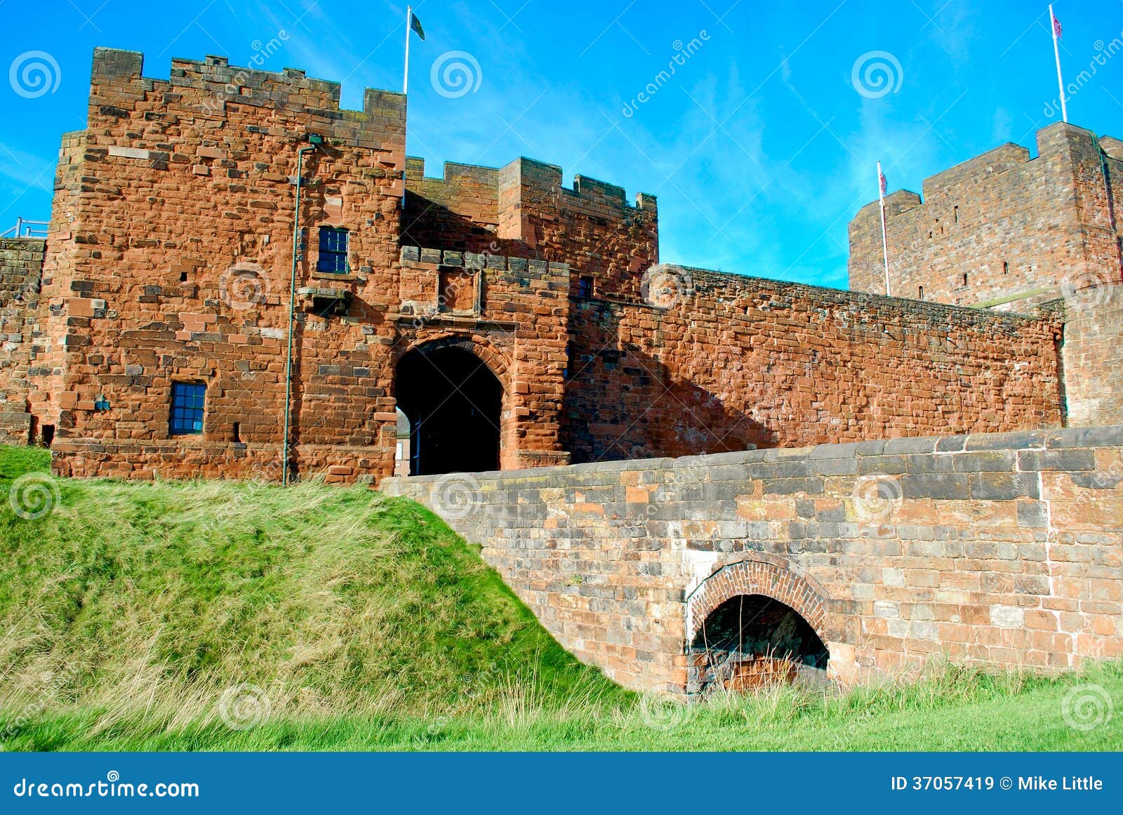 Carlisle Castle stock image. Image of cumbria, historical - 37057419