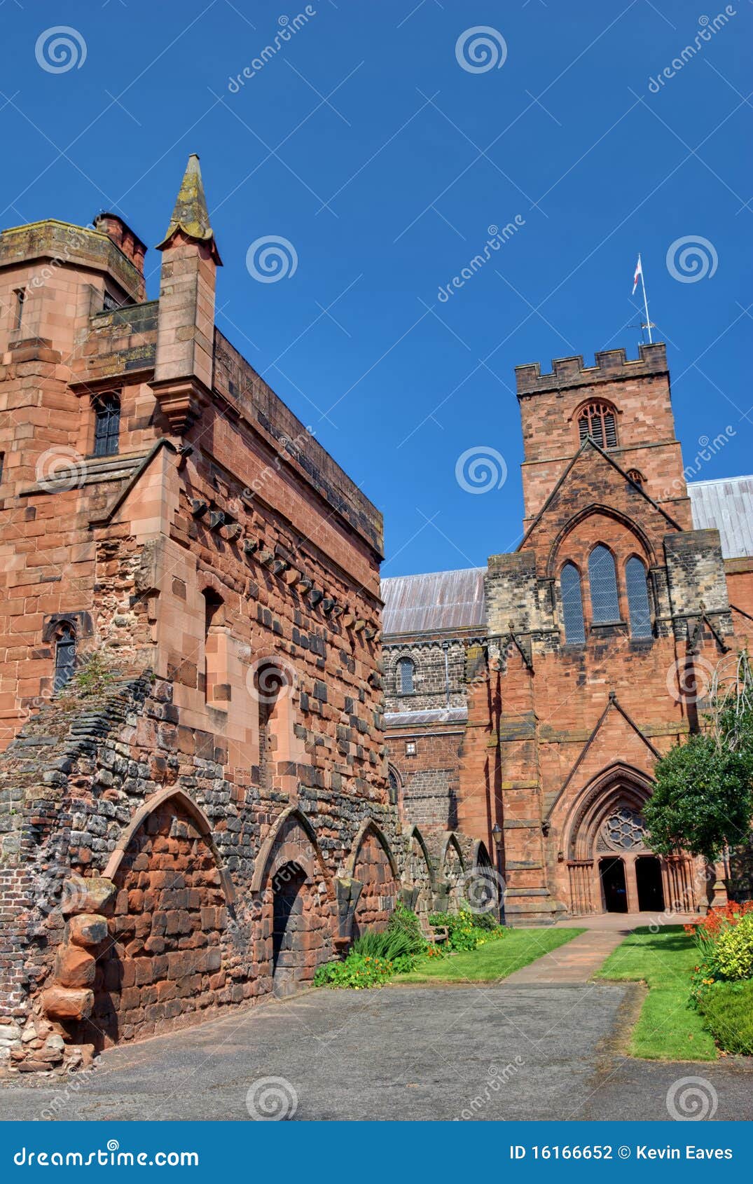 Carlisle Cathedral stock photo. Image of travel, color - 16166652