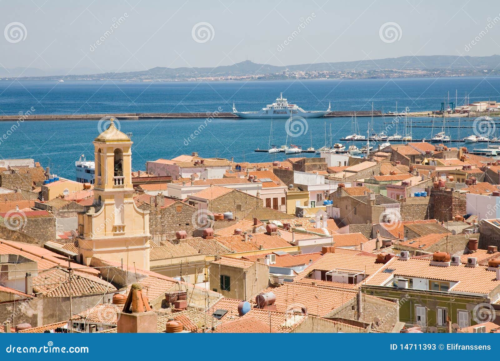 Carloforte, Sardinia, Italy Stock Image - Image of city, europe: 14711393