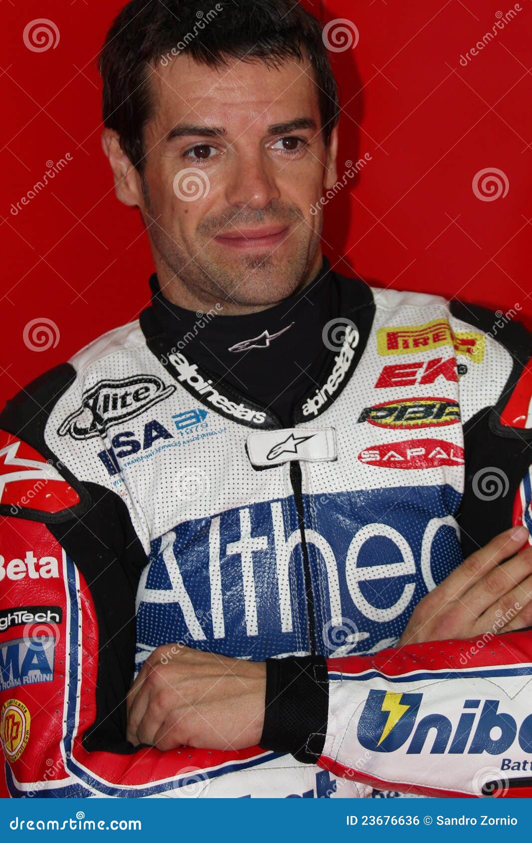 Carlos Checa - Ducati 1098R - Althea Racing Editorial Photo - Image of ...