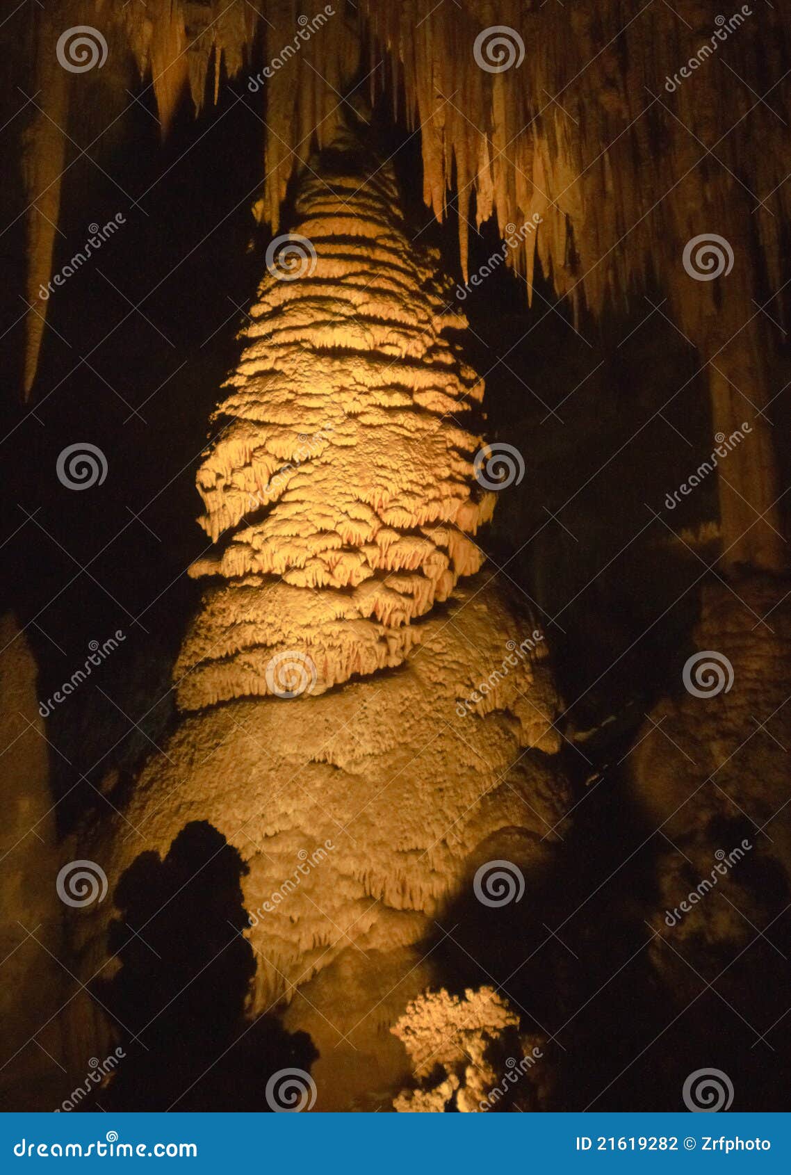 Carlsbad Caverns stock photo. Image of chamber, united - 21619282