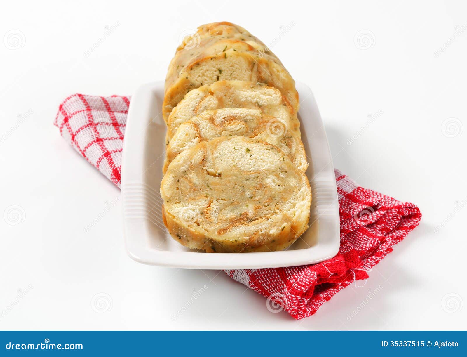 Carlsbad-style Bread Dumplings Stock Image - Image of european, studio ...