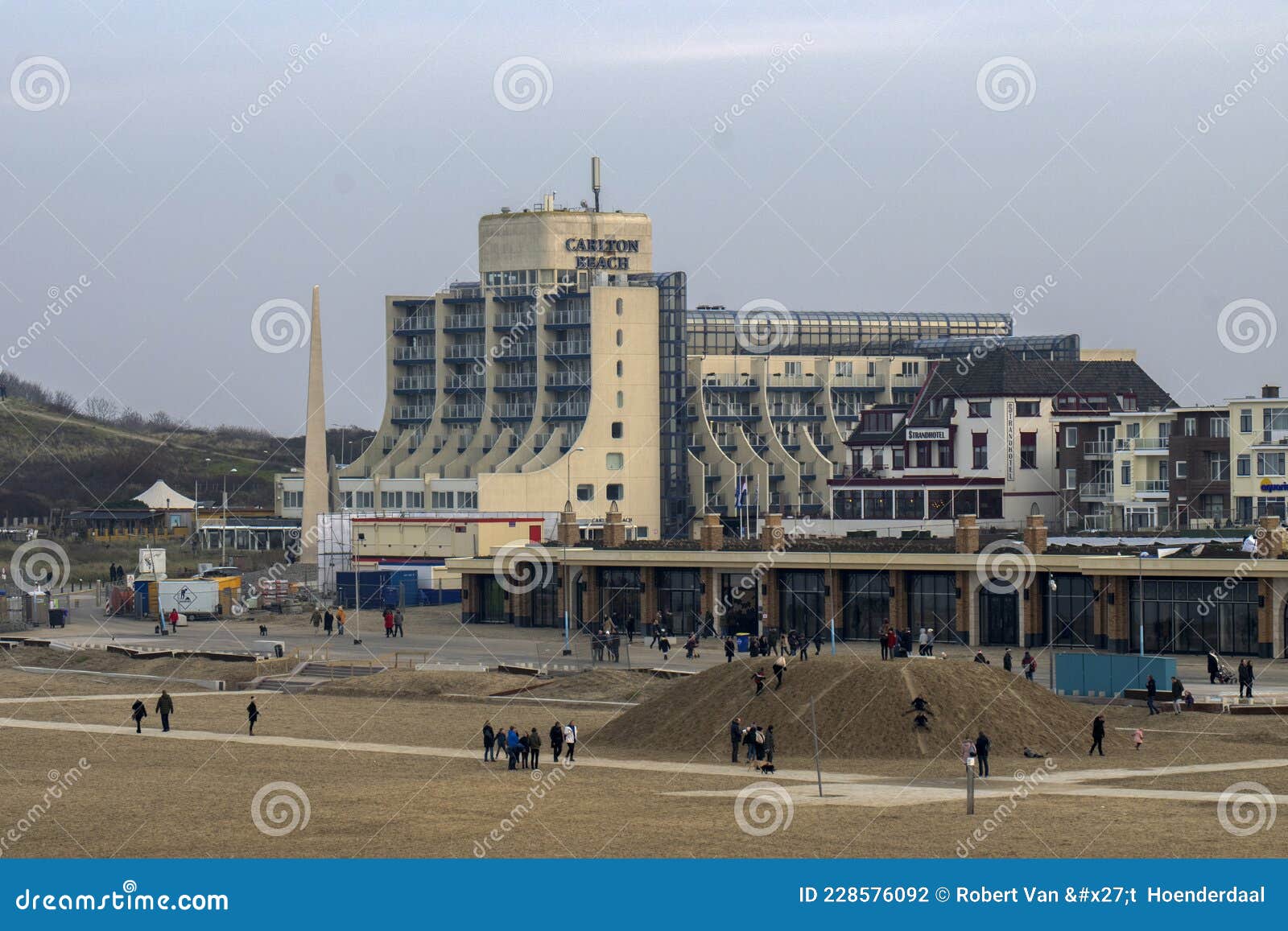 Carlton Beach Hotel at Scheveningen the Netherlands 28122019 Fotografía ...