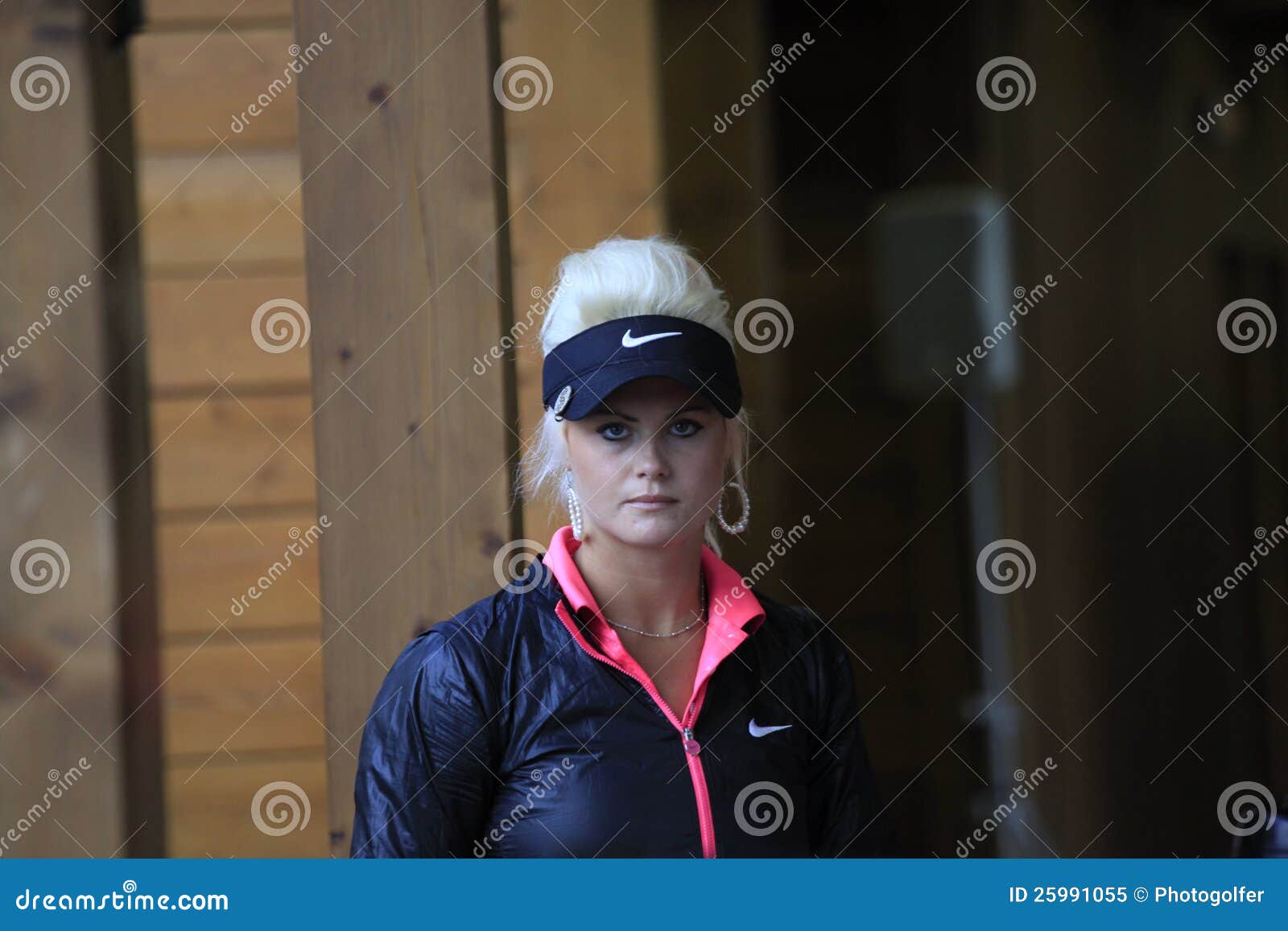Carly Booth at Golf Evian Masters 2012 Editorial Image - Image of ...