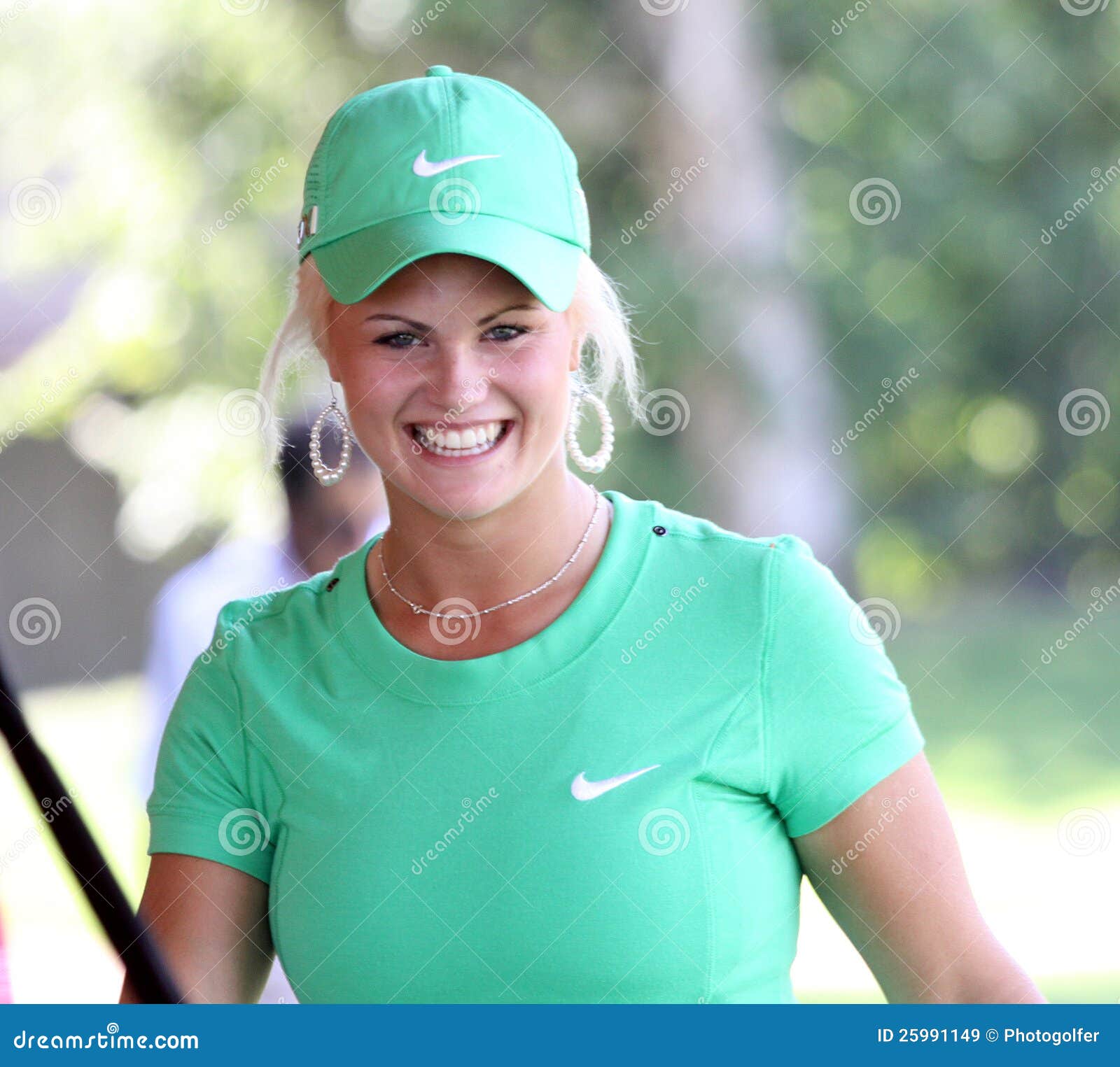 Carly Booth at Golf Evian Masters 2012 Editorial Stock Image - Image of ...