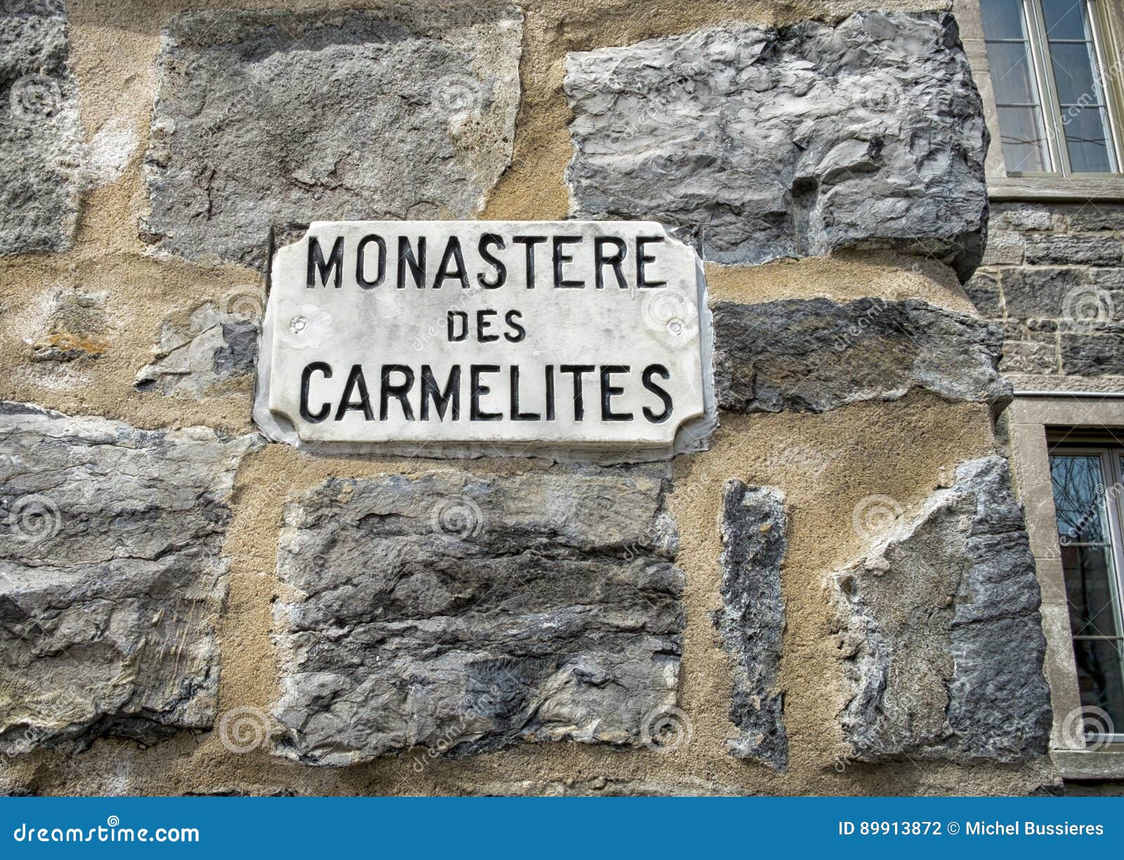 Carmelites monastic sign editorial photography. Image of located - 89913872
