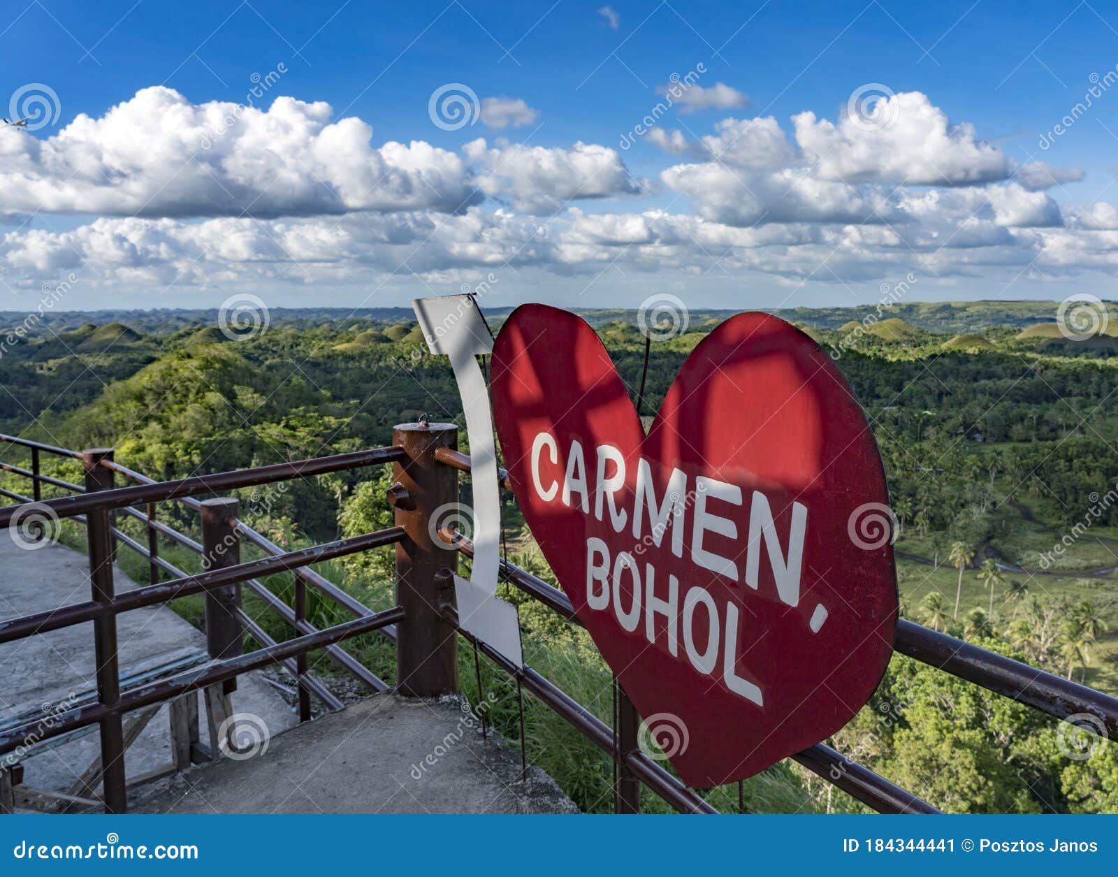 The Chocolate Hills in Bohol, Philippines Stock Image - Image of cebu ...