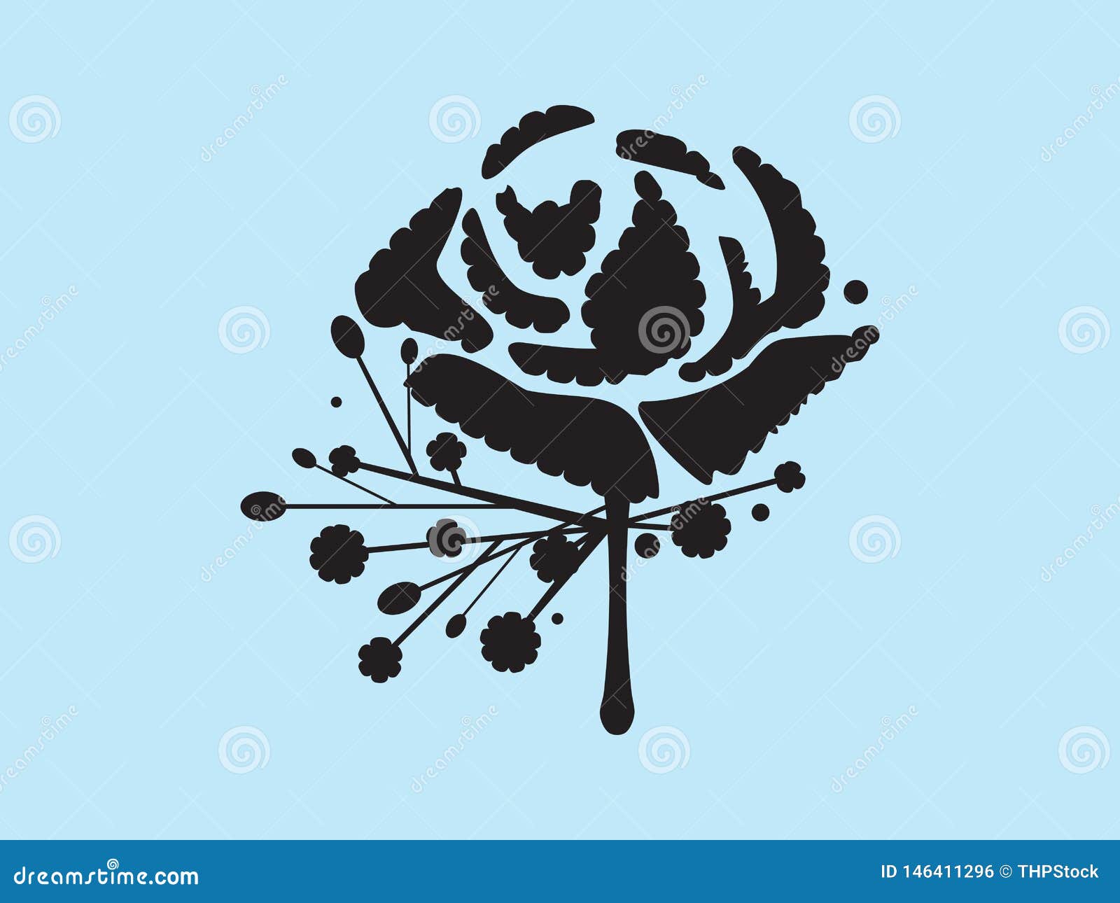 Buttonhole Vector Icon On White Background. Flat Vector Buttonhole Icon ...