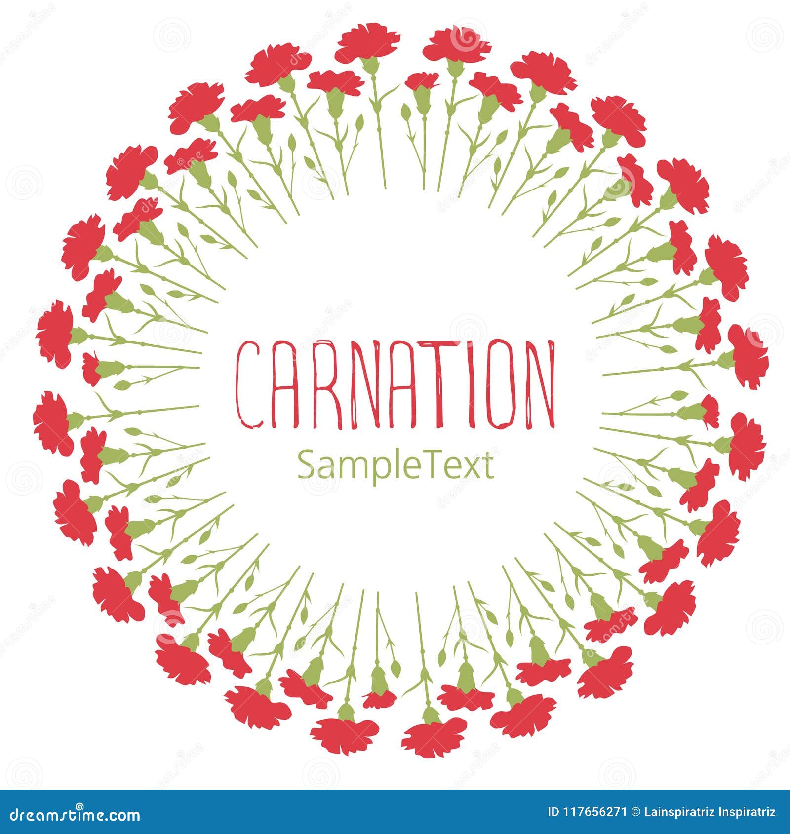 Circle Text Box Design For Your Content Vector Illustration ...