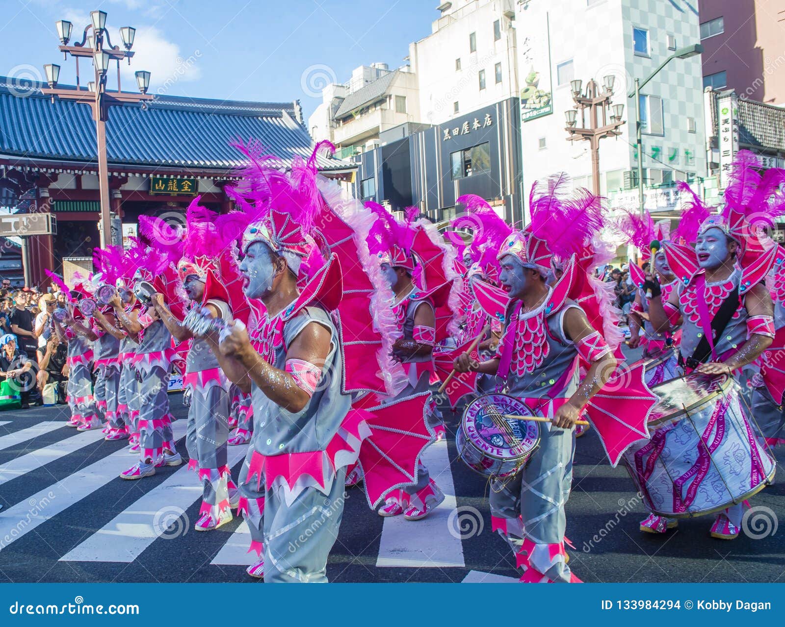 Carnaval De La Samba De Tokio Asakusa Imagen de archivo editorial ...