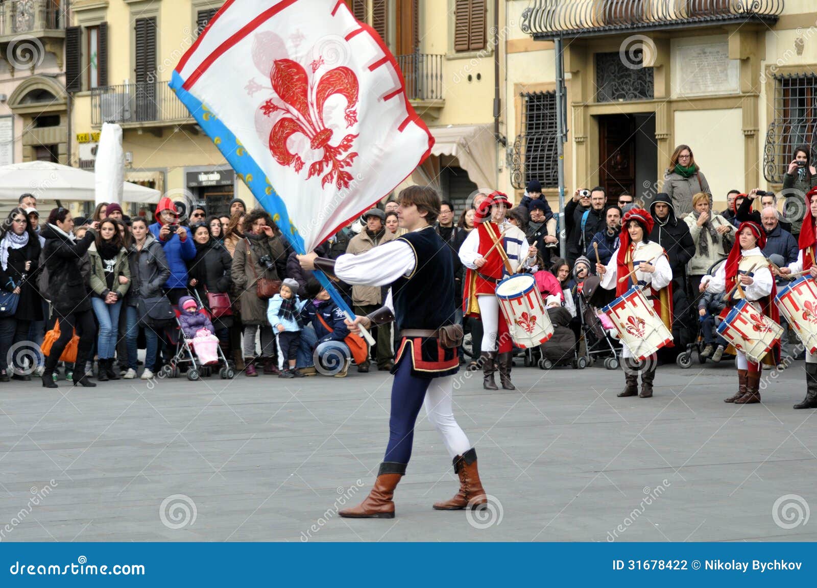 Carnaval en Florencia. fotografía editorial. Imagen de turista - 31678422