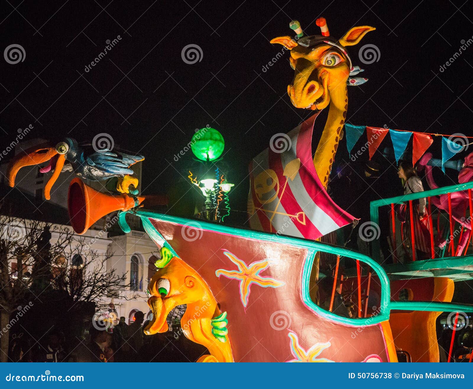 Carnaval en Patras foto de archivo editorial. Imagen de escénico - 50756738