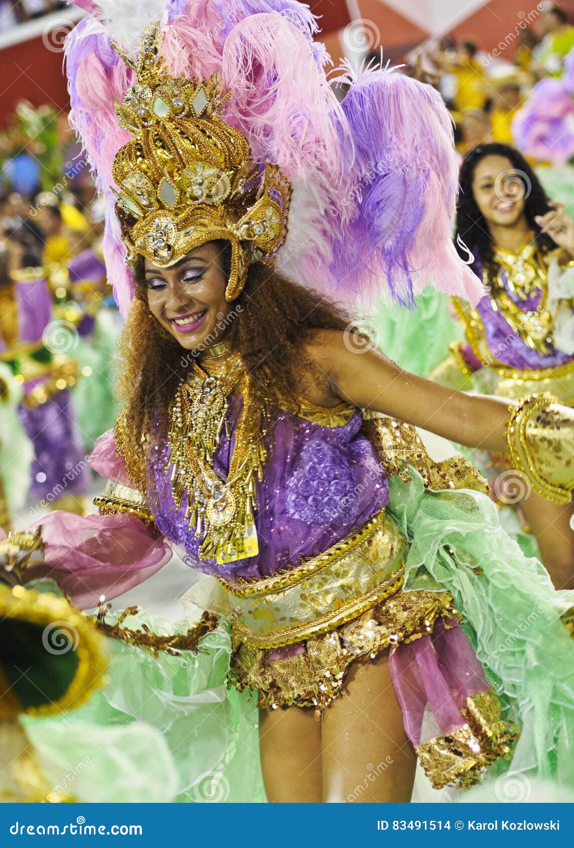 Carnaval en Rio de Janeiro imagen de archivo editorial. Imagen de ...