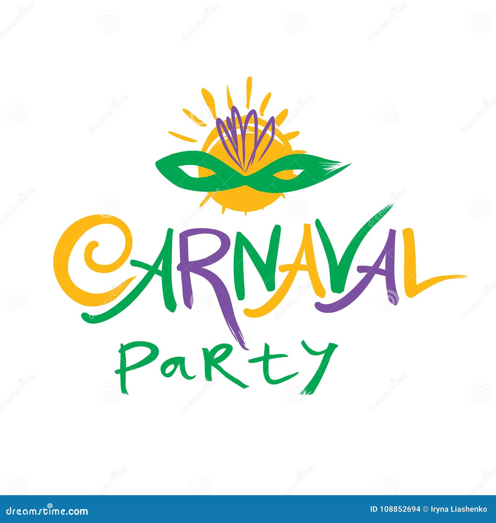 Carnaval Party. Set Of Red Alphabet From English Letters With Luminous ...