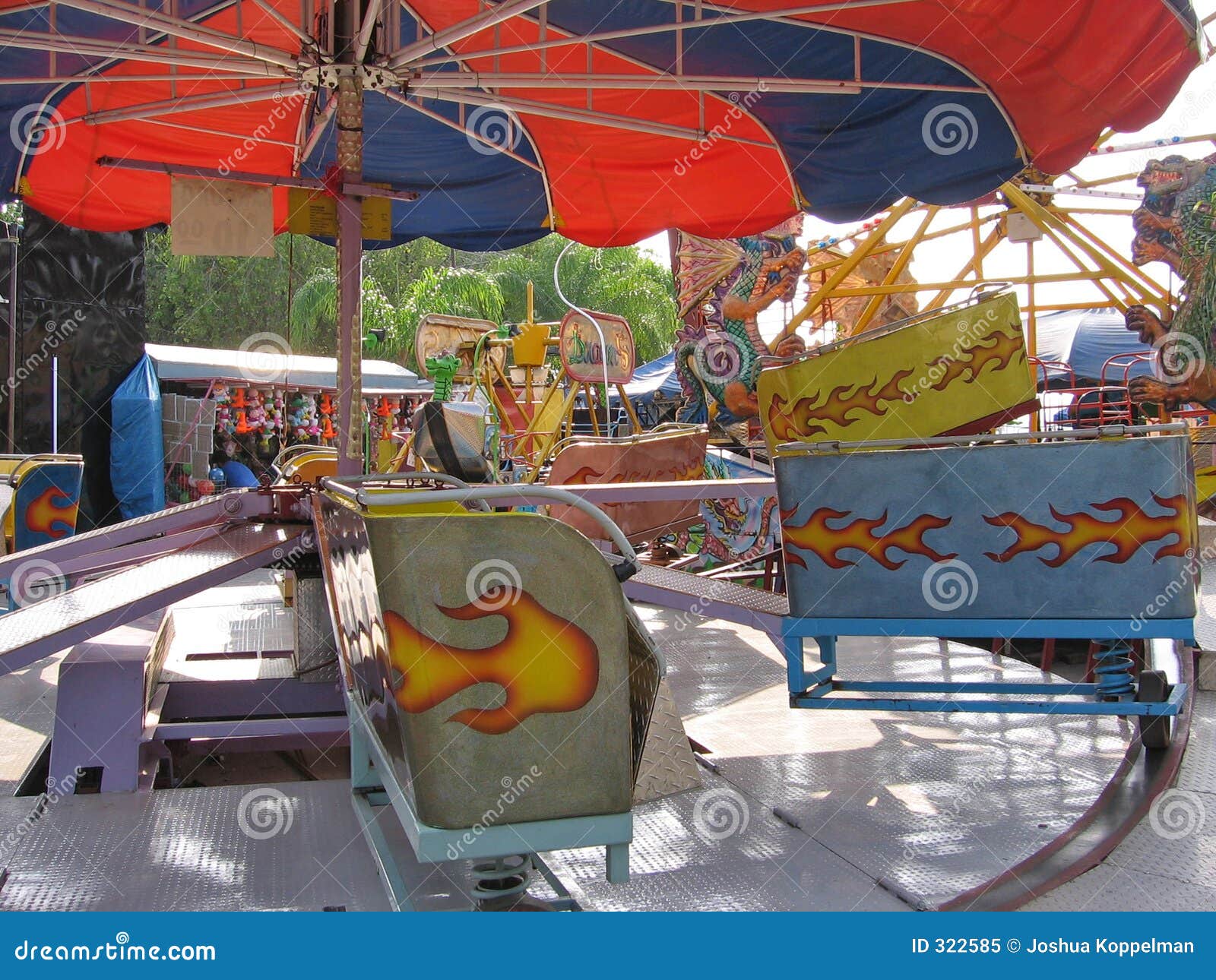 Carnaval Ride stock image. Image of young, twister, amusement - 322585