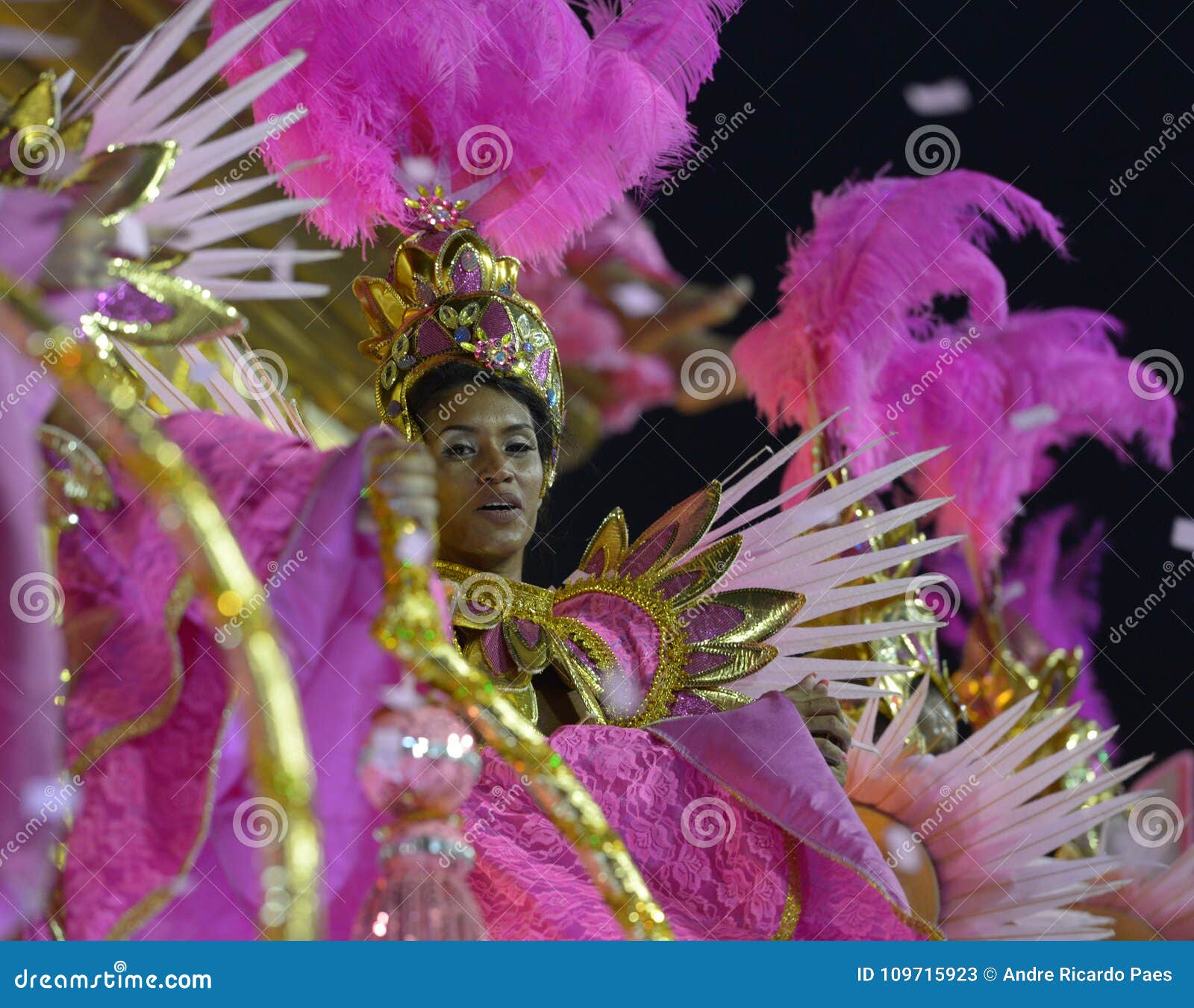 Carnaval Samba Dancer Brazil Foto de Stock Editorial - Imagem de ...