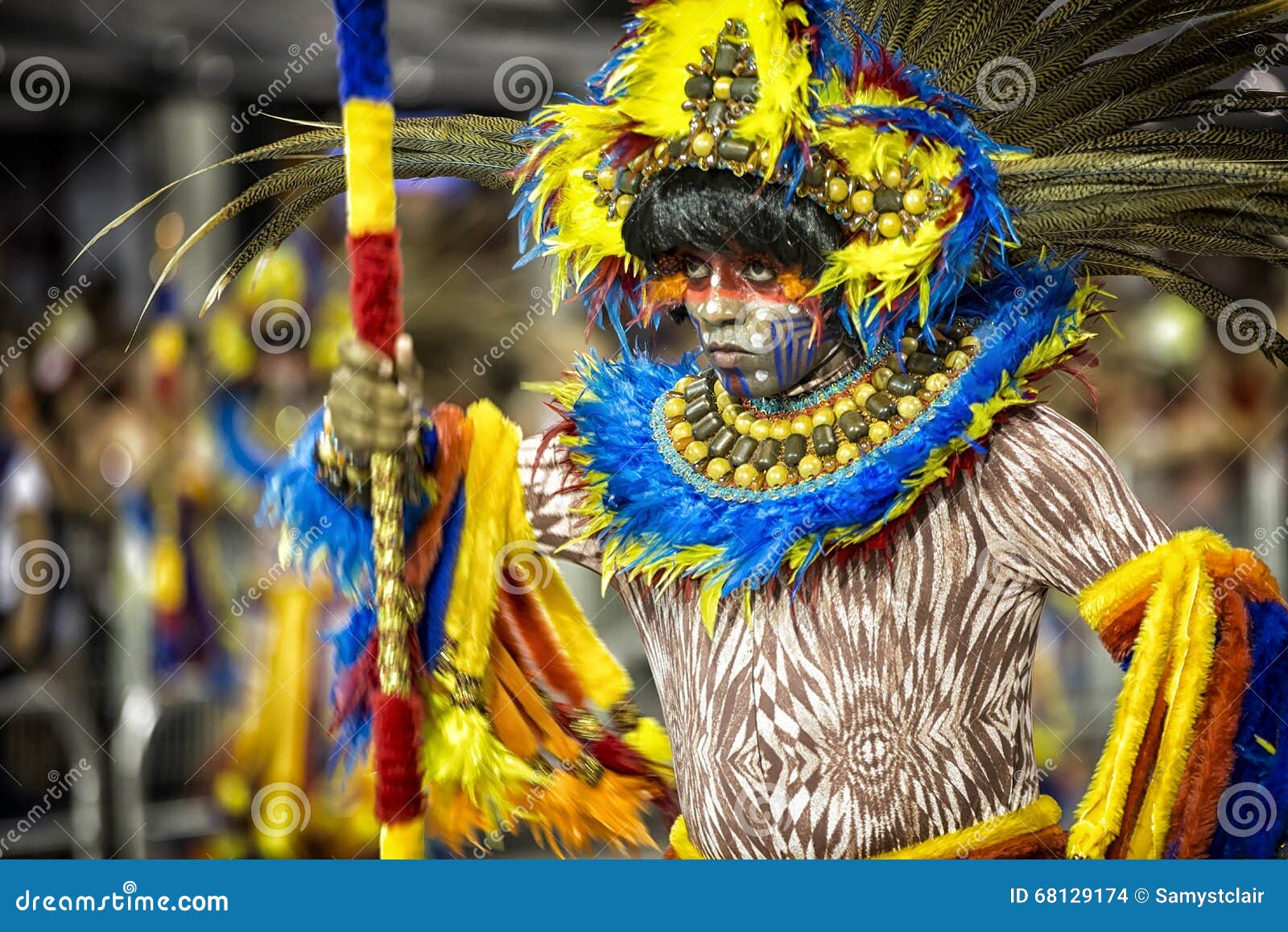 Carnaval Samba Dancer Brazil Imagen de archivo editorial - Imagen de ...