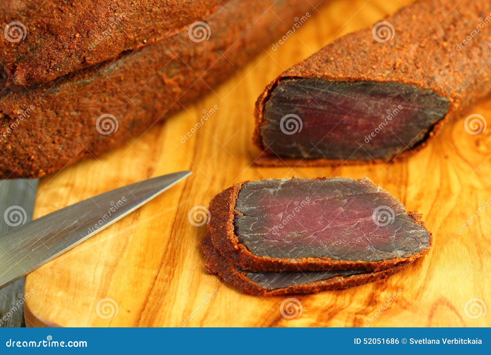 Carne curada foto de archivo. Imagen de especia, cocina - 52051686