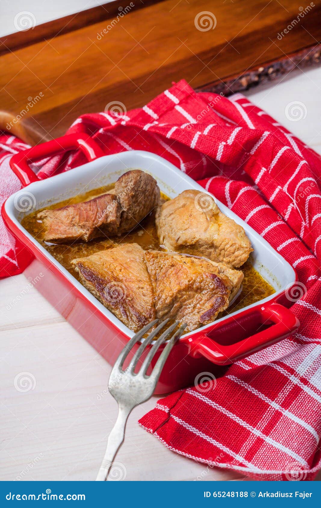 Carne De Vaca Cocida Sabrosa Foto de archivo - Imagen de alimento ...