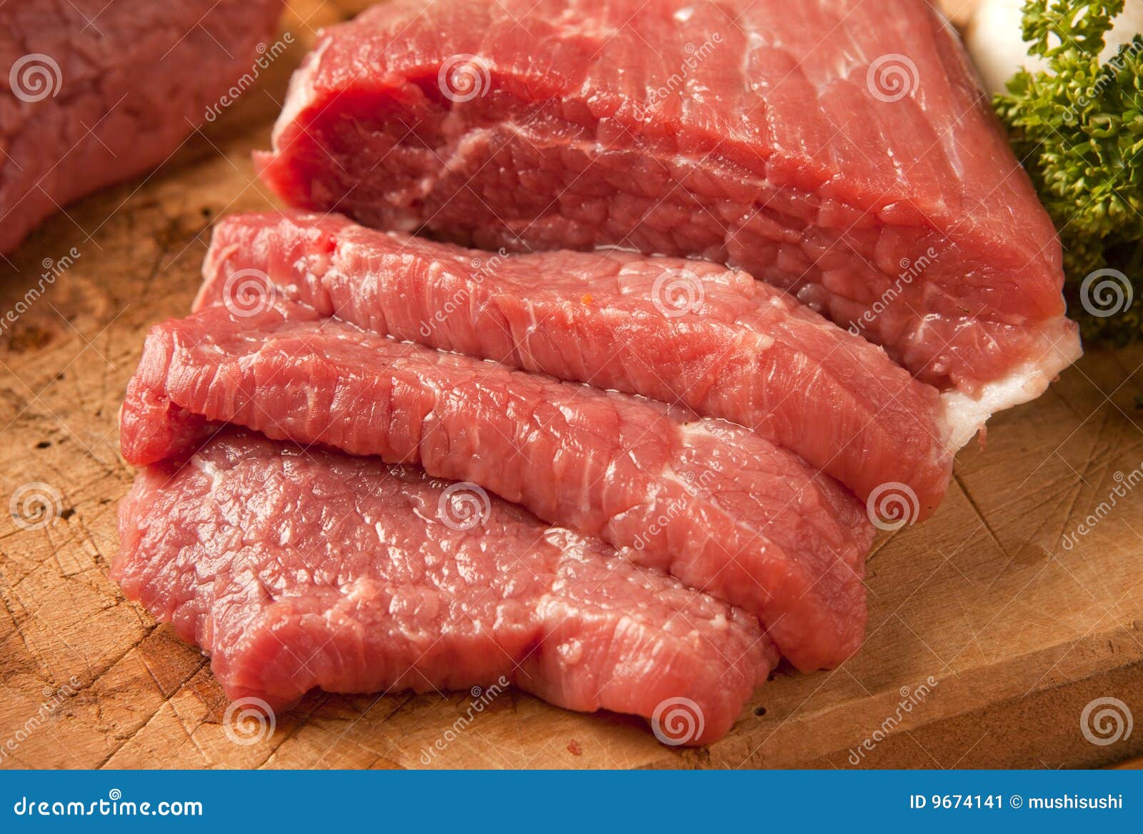 Carne fresca imagen de archivo. Imagen de crudo, nadie - 9674141