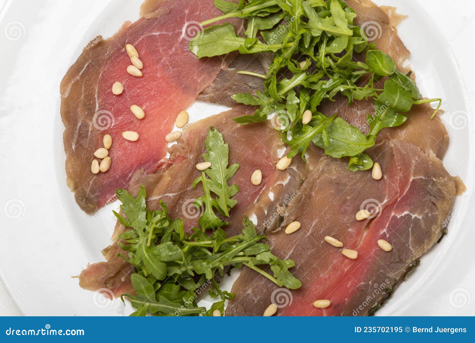 Carne salada imagen de archivo. Imagen de aperitivo - 235702195