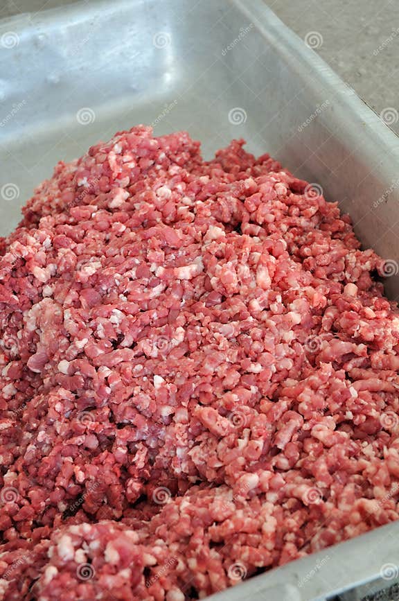 Carne triturada foto de stock. Imagem de mistura, comer - 12644532