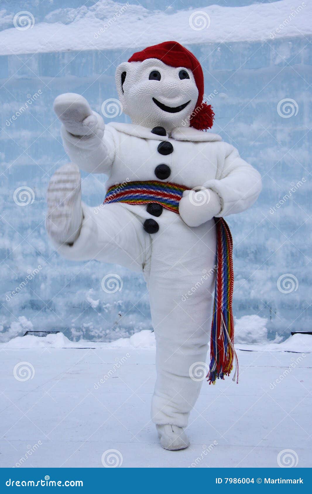Carnevale Della Quebec: Le Bonhomme Immagine Stock Editoriale ...