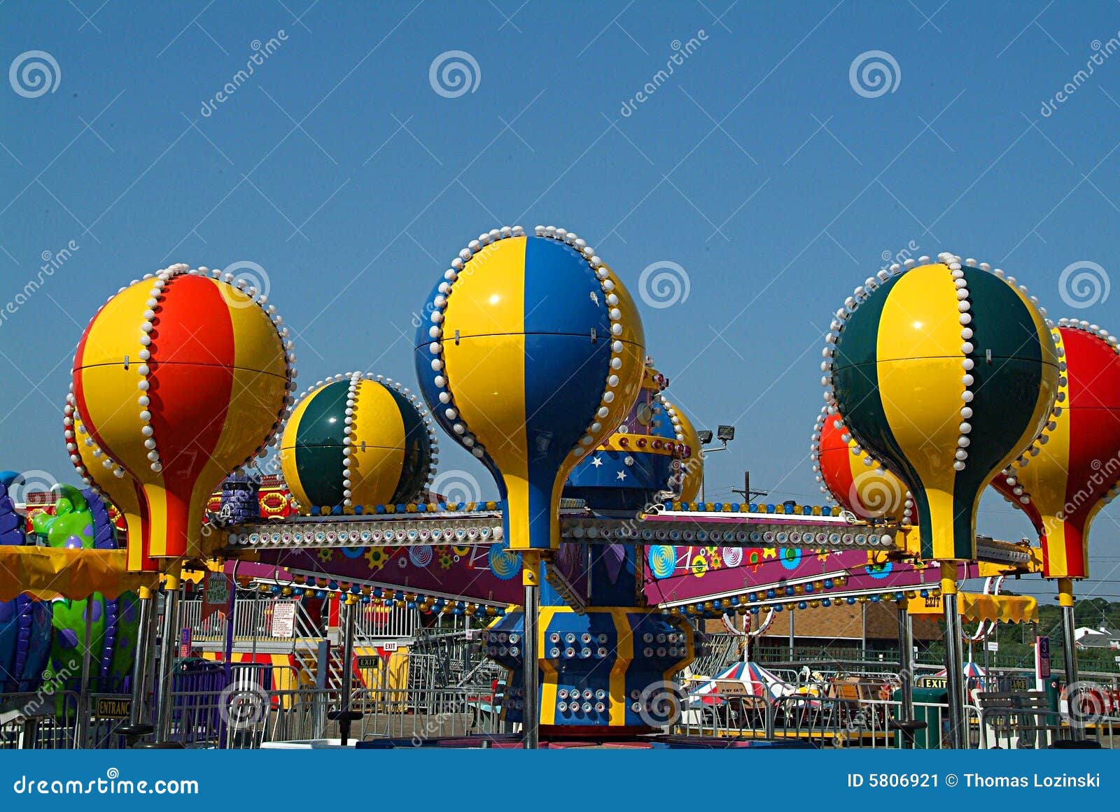 Carnival stock image. Image of adventure, coaster, merry - 5806921