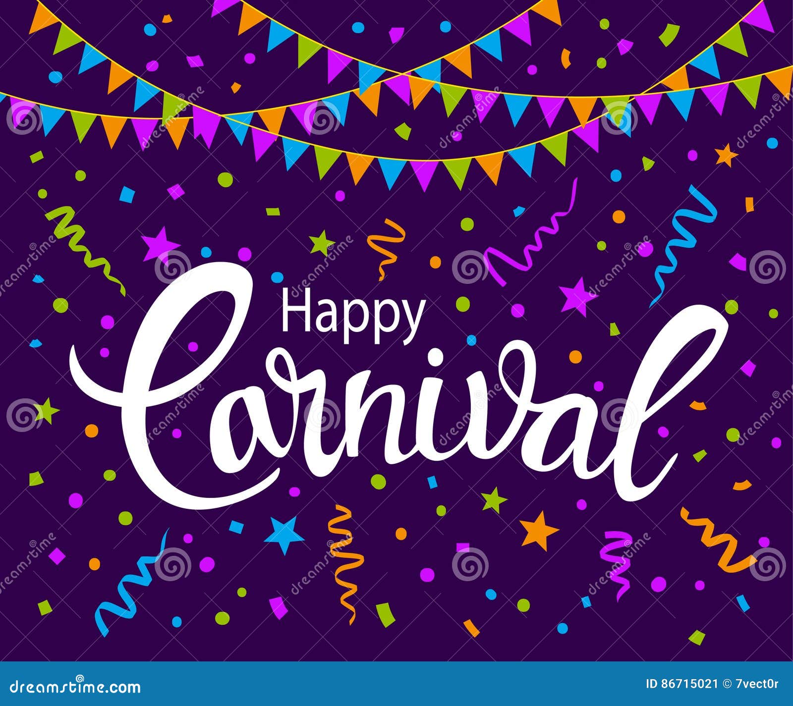 Carnival Abstract Background Stock Vector - Illustration of hang ...