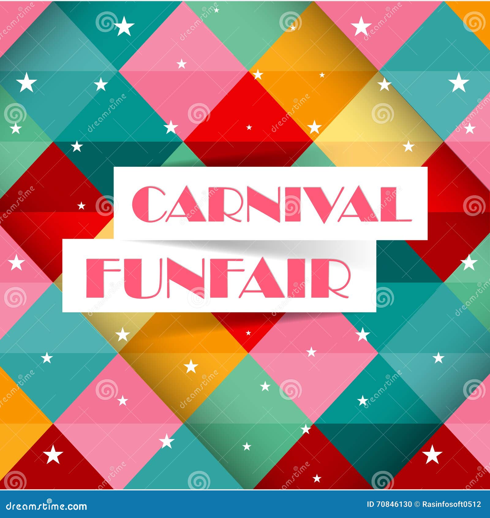 Carnival Abstract stock illustration. Illustration of design - 70846130