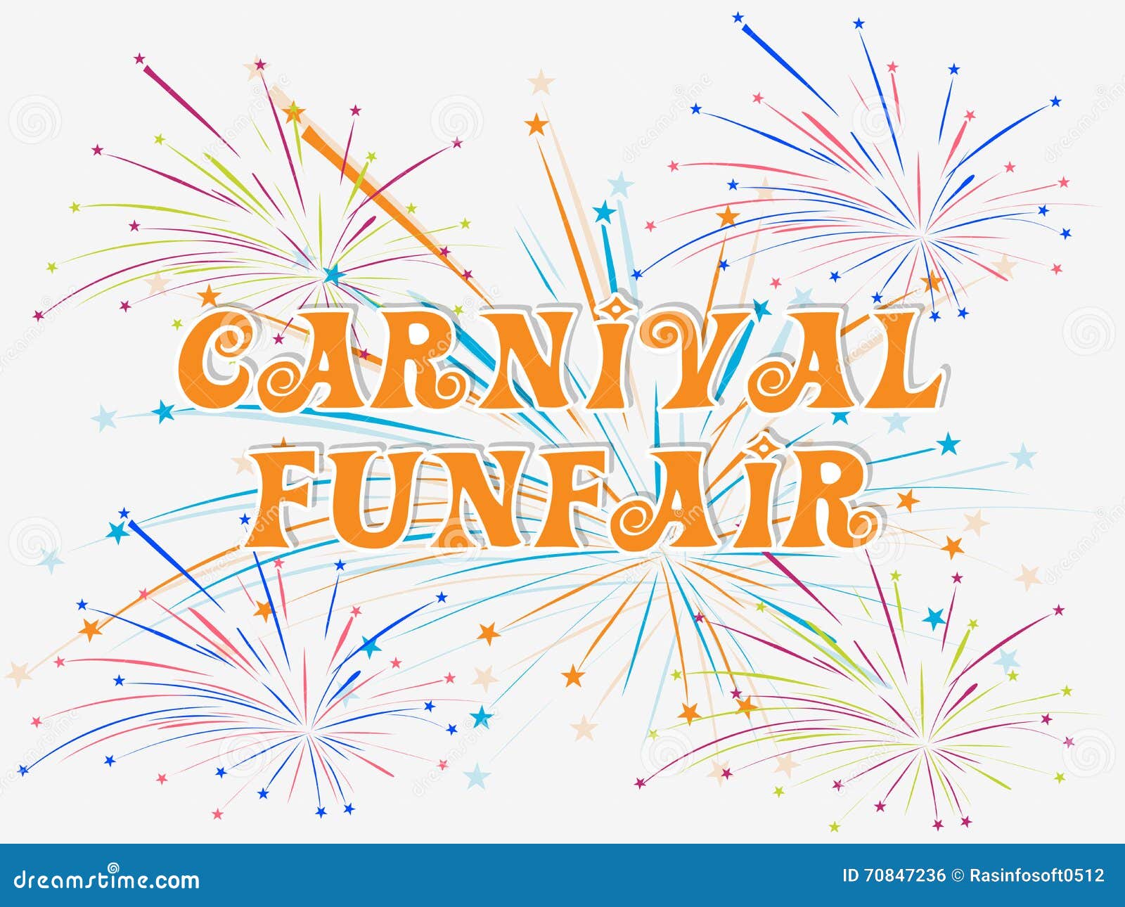 Carnival Abstract stock illustration. Illustration of children - 70847236