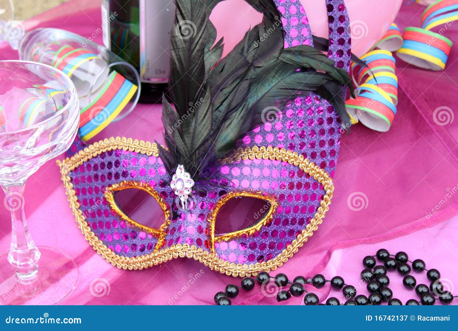 Carnival accessories stock image. Image of disguise, germany - 16742137