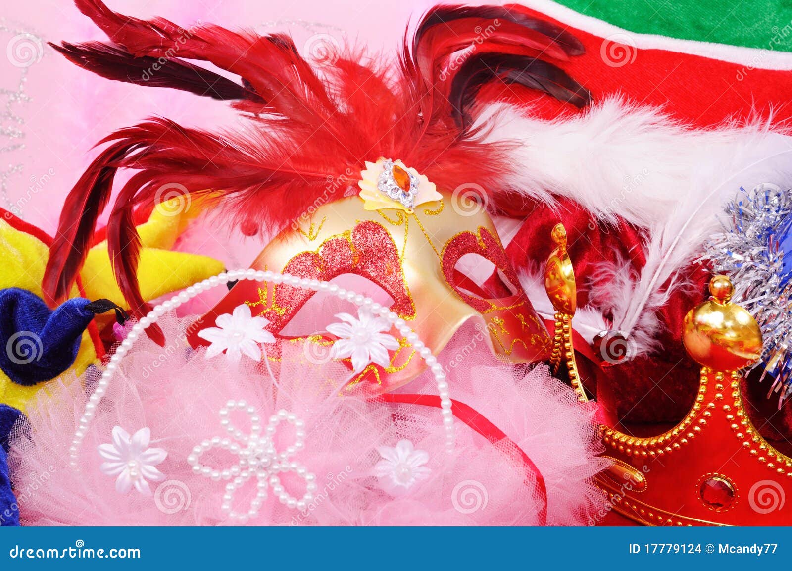 Carnival accessories stock photo. Image of concept, mysterious - 17779124