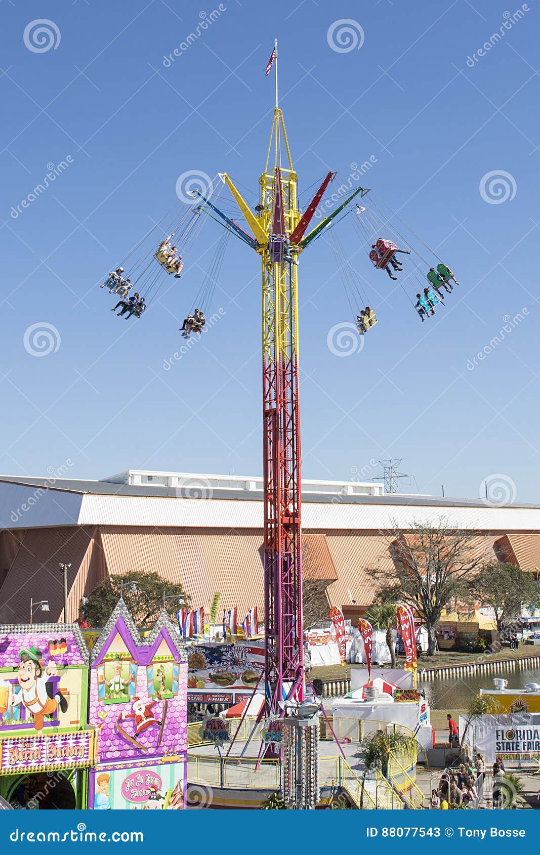 Carnival Air Flyer editorial stock photo. Image of activity - 88077543