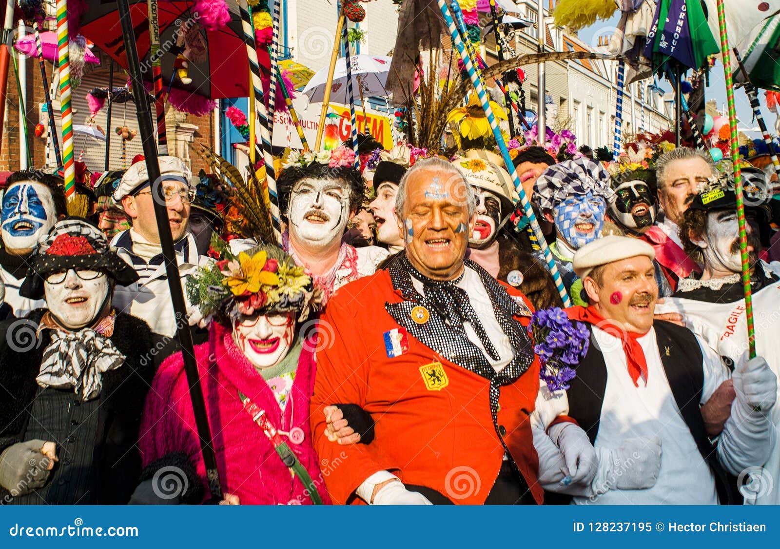 Carnival in Dunkirk, France Editorial Image - Image of happy, beautiful ...