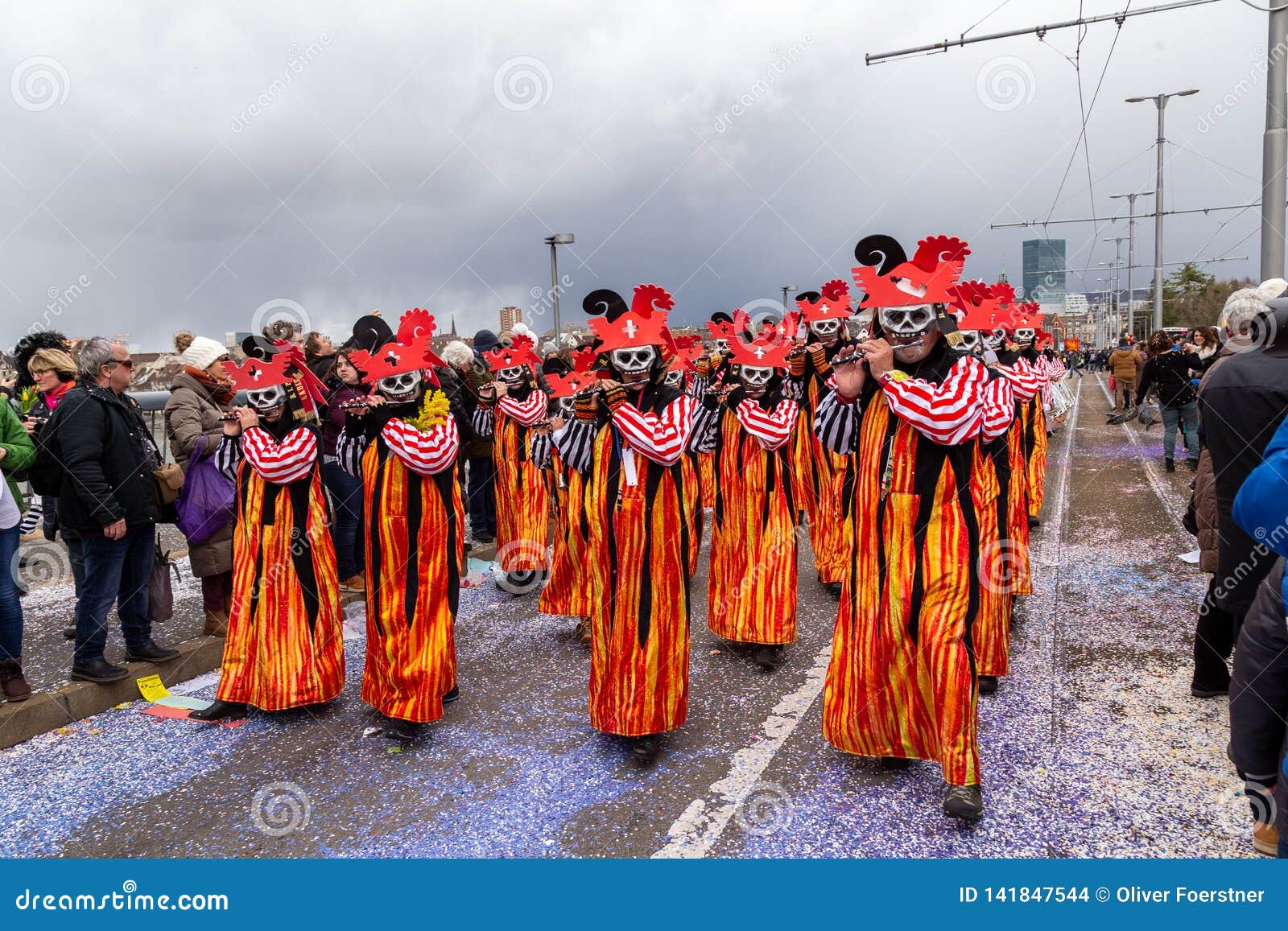 Carnival of Basel 2019 editorial stock image. Image of party - 141847544