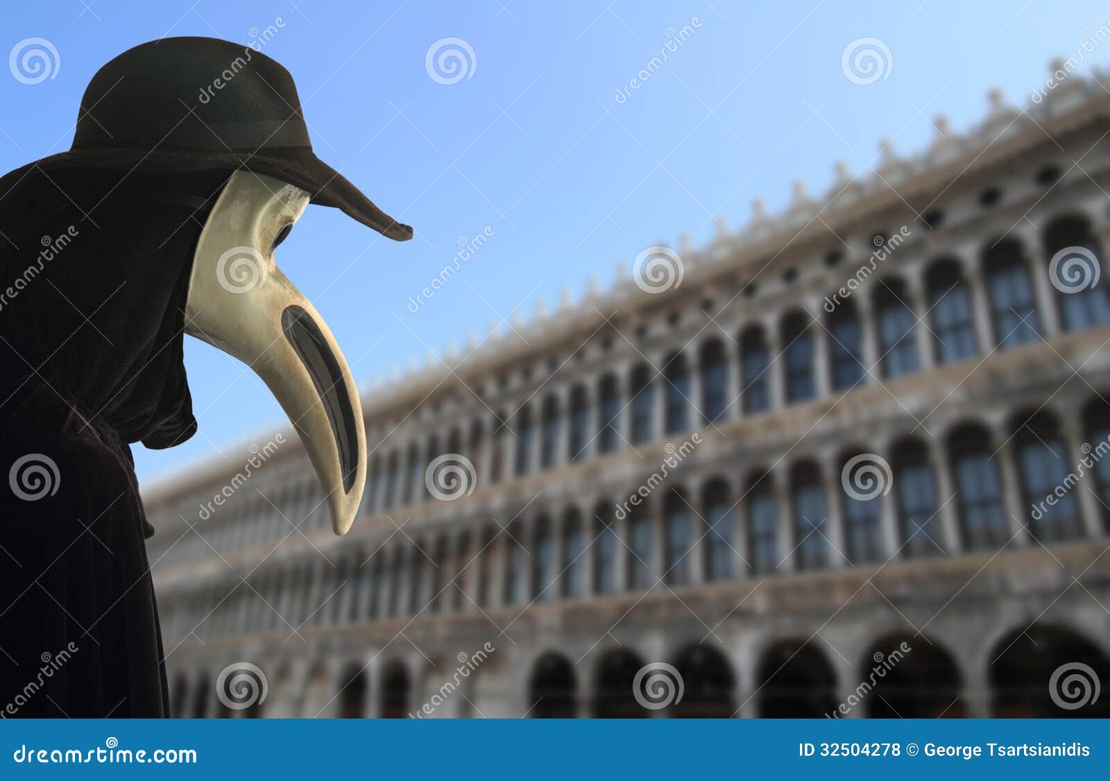 Carnival Bird Mask in Venice Stock Photo - Image of tradition ...