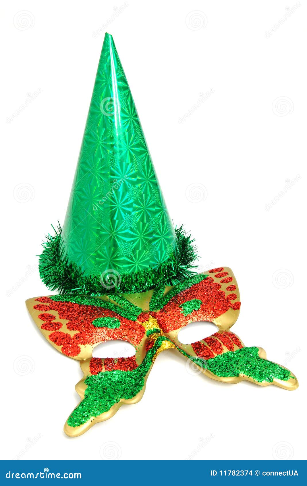 Carnival cap and mask stock photo. Image of mask, gold - 11782374