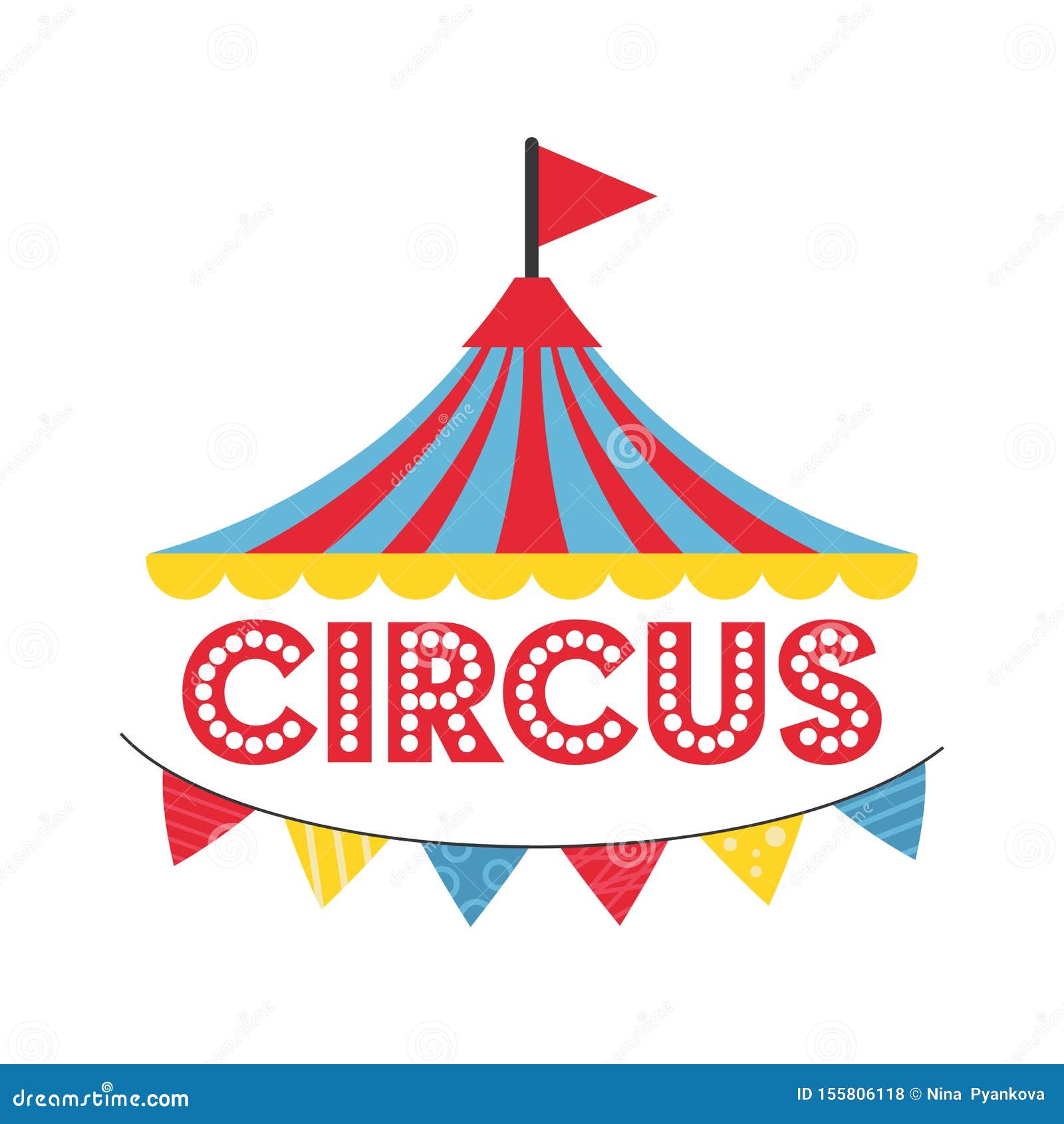 Circus Banner Vector