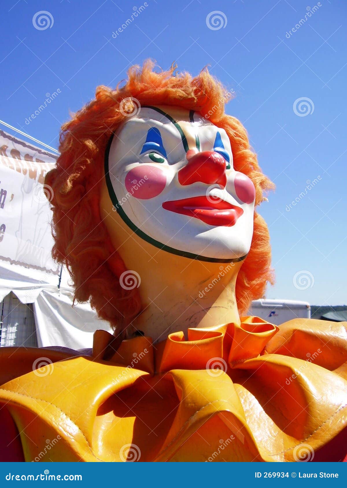 Carnival Clown stock photo. Image of makeup, circus, festival - 269934